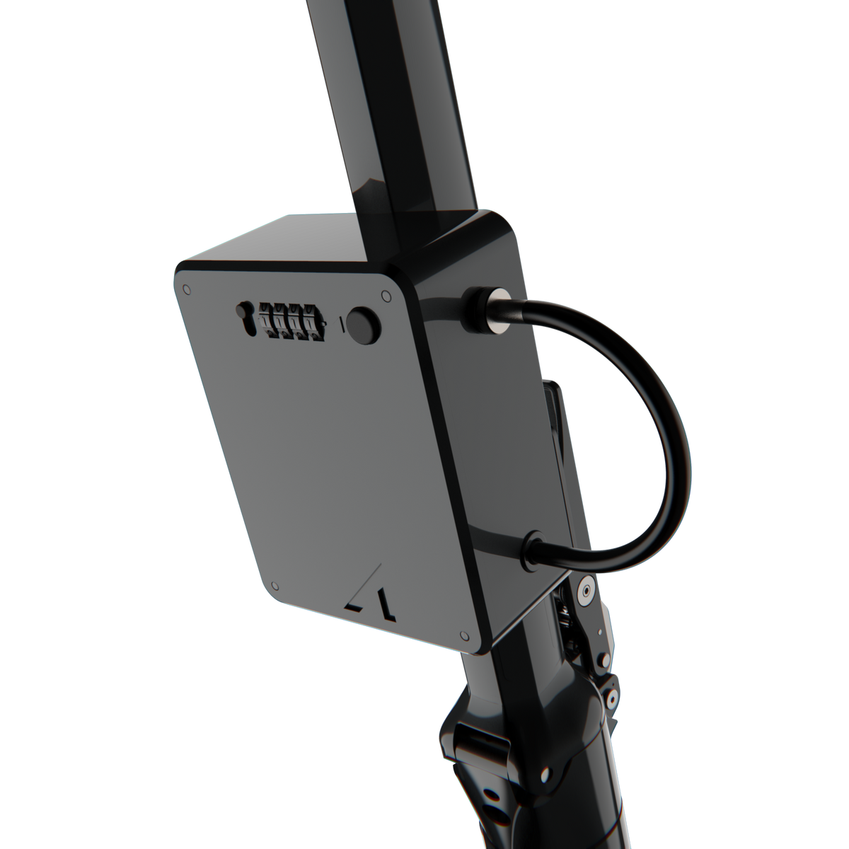 Apollo Electric Scooter Lock and Mounting Bracket